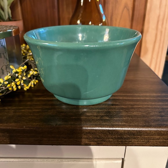 Vintage | Accents | Vintage Haeger 333 Teal Green Planter Flower Pot St ...